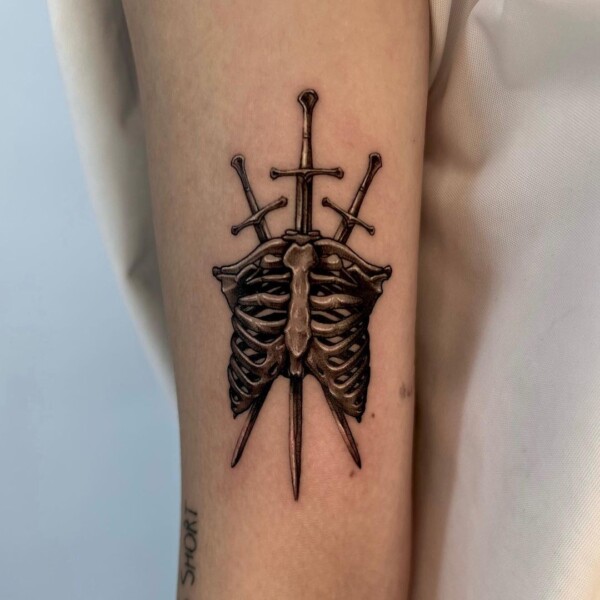 65 Epic Sword Tattoo Ideas: Unleash Your Inner Warrior - ARTWOONZ