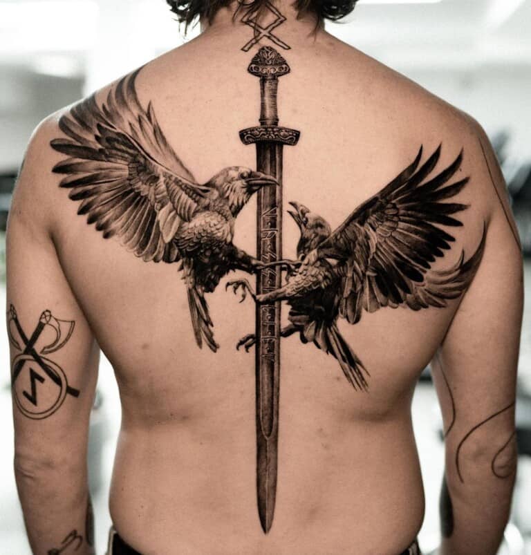 65 Epic Sword Tattoo Ideas: Unleash Your Inner Warrior - ARTWOONZ