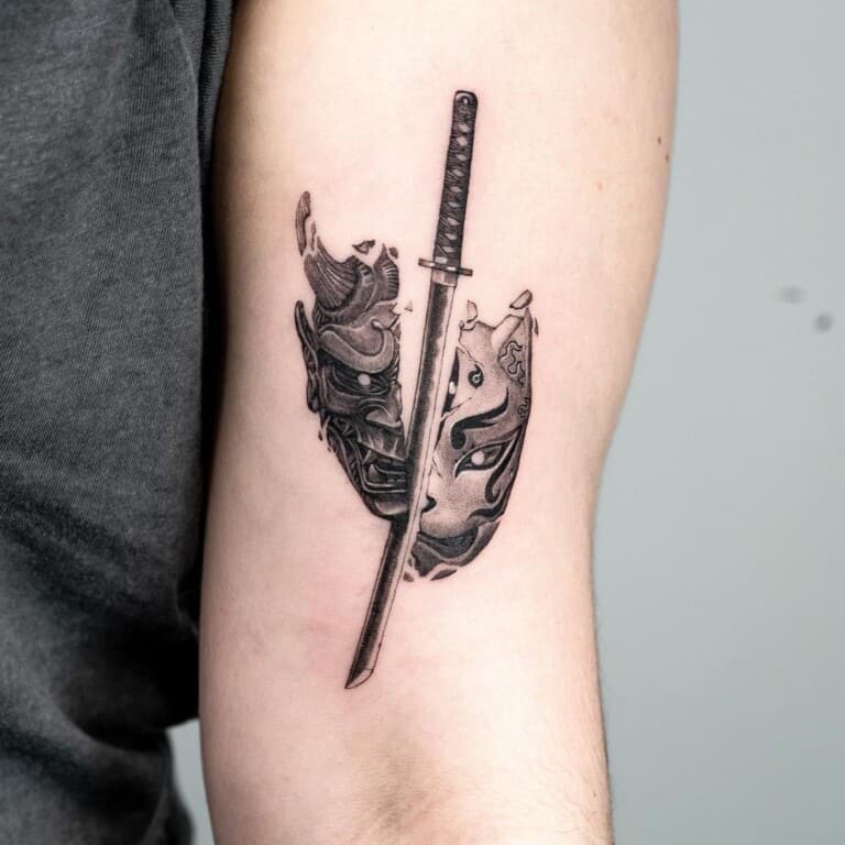 65 Epic Sword Tattoo Ideas: Unleash Your Inner Warrior - ARTWOONZ
